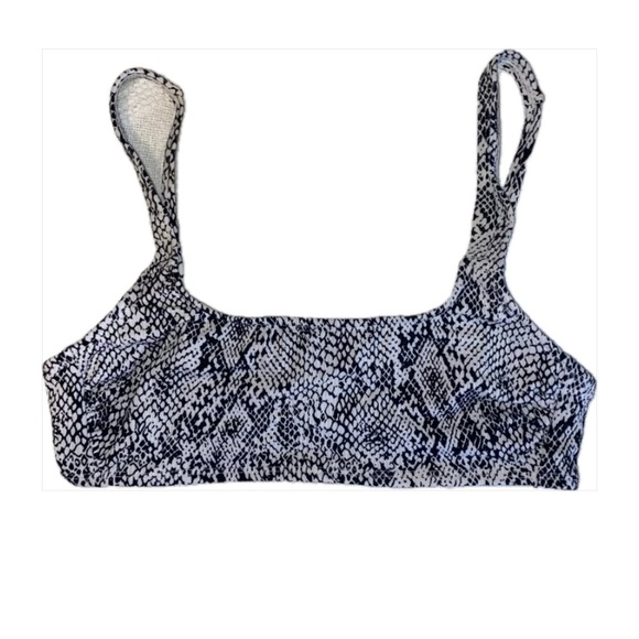Xhilaration | Swim | Snake Skin Bikini Top | Poshmark